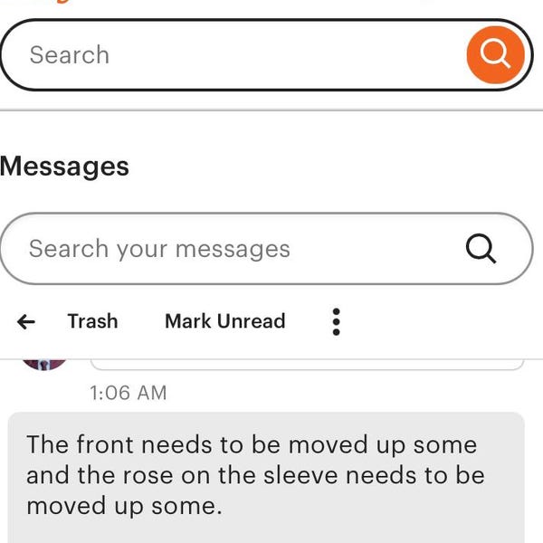 Custom Embroidered Beauty Tunic With Logo or Text, Personalised Salon ...