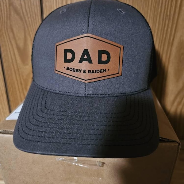 Personalized Dad Patch Hat, Dad Birthday Gift, New Dad Gift, Gift for ...