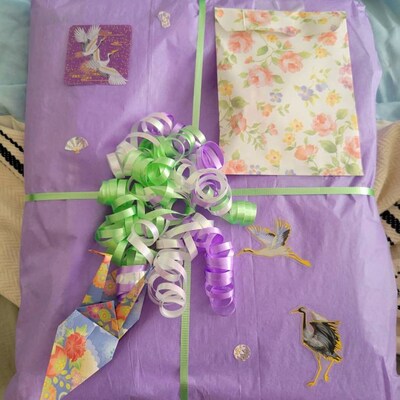 Elegant Sophisticated Homongi Kimono With an Ethereal Pastoral Scene ...