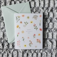 Floral Congratulations Card Wedding Card Engagement Card New House Card ...