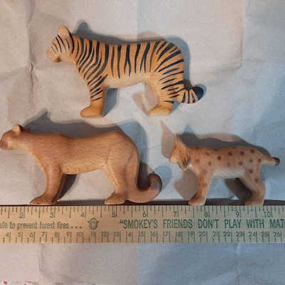 Wooden Ram Toy Ram Figurine Wooden Sheep Family Wooden Farm Animals ...