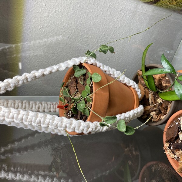 Boho Farmhouse Macrame Mug Rug, Coffee Cup Coaster, Autumn Boho Home ...