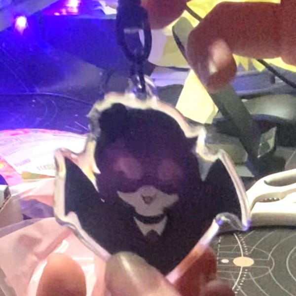 Lightbulb and Paintbrush Keychain Osc Ii Lightbrush - Etsy