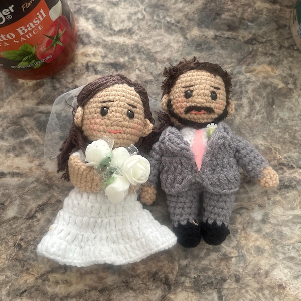 Custom Crochet Doll, Custom Portrait Doll, Mini Me Doll, Look Alike ...