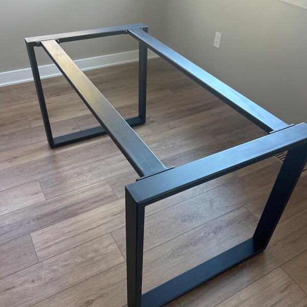 Large Size U Shape Metal Leg Custom Metal Legs Custom Height Table Base ...