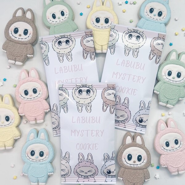 18 X 24 Labubu Inspired Welcome Sign | Printable Party Sign | Kawaii ...