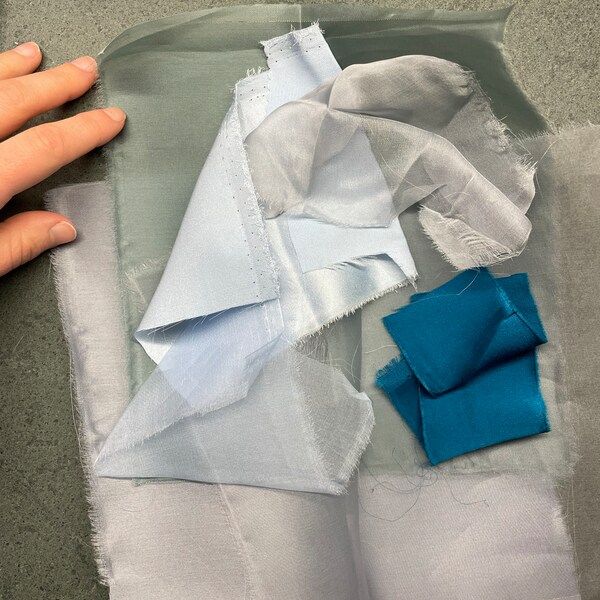 Silk Chiffon 100% Silk 5.5mm Sheer Light Weight Transparent Chiffon ...