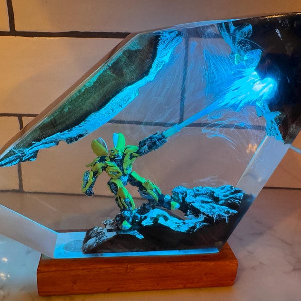 Nuclear Explosion Bomb Diorama, Model LIGHT Night Lamp Nuke Fallout ...