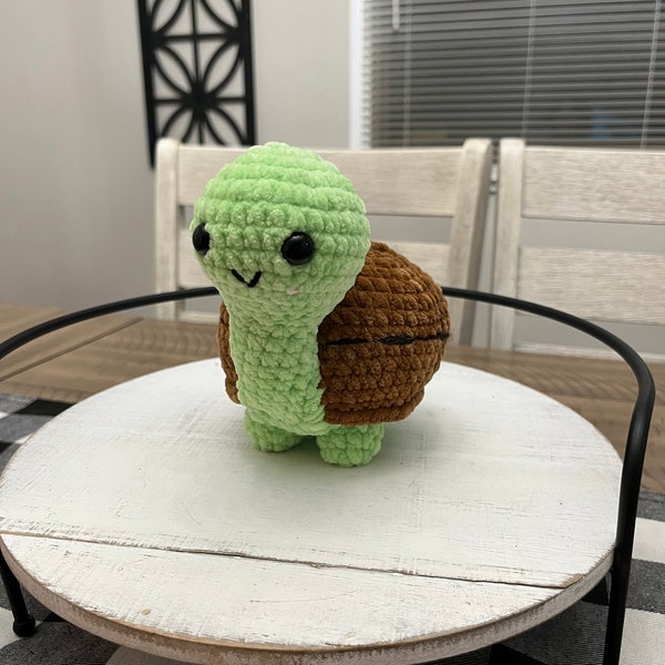 Pattern: Turtle Crochet Plushie | Includes Strawberry Turtle Pattern - Etsy