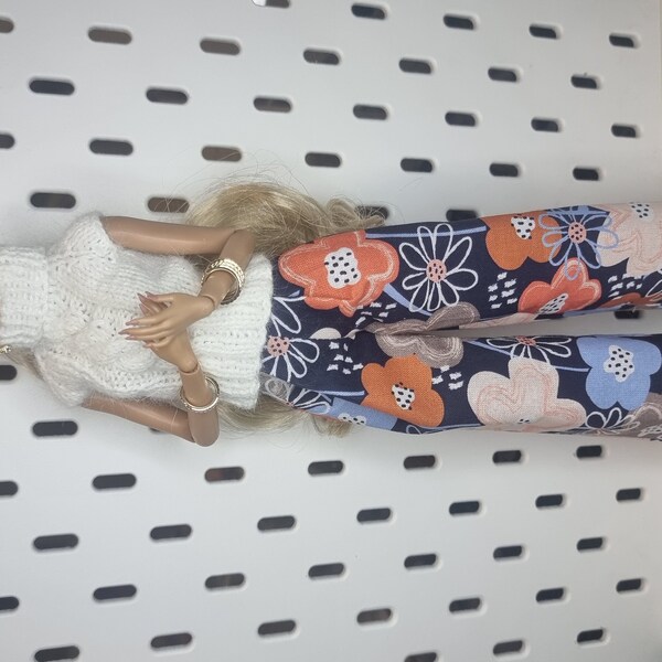 PDF Digital Pattern Wide Leg Trousers for Fashion Royalty Nu Face ...