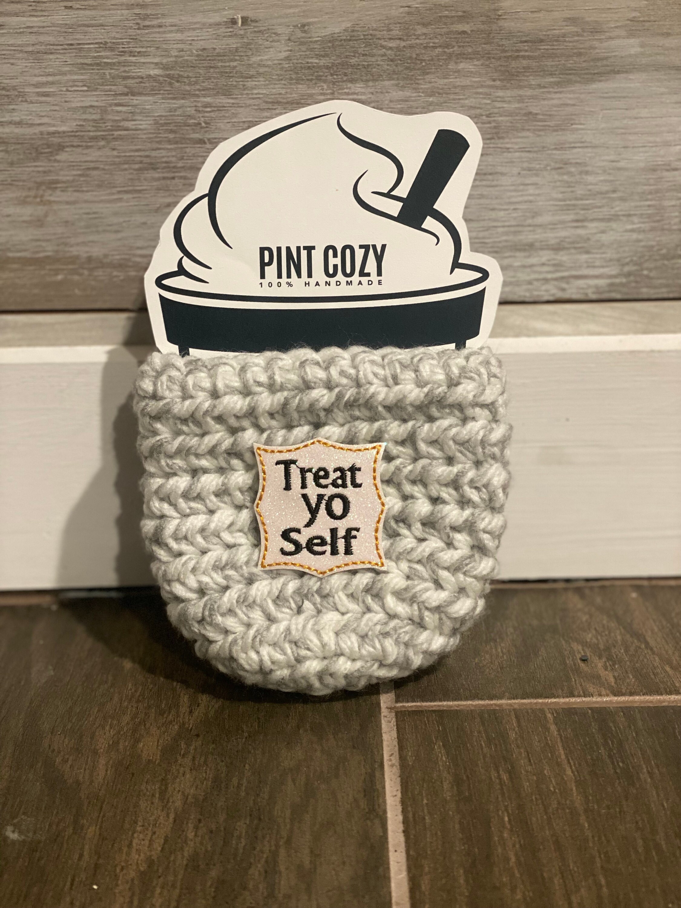 PRINTABLE Ice Cream Pint Cozy Template - Downloadable PDF - Inserts for ...