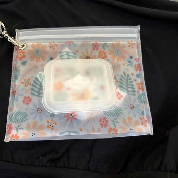 Wet Wipes Mini Pouch Baby Travel Mini Wipe Case Mini Wet Wipe Dispenser ...