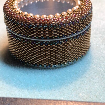 Peyote Bracelet PATTERN. DIGITAL DOWNLOAD. Odd Count Peyote. Small ...