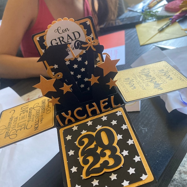 Graduation Pop up Card, Gift Card Holder, Graduation Decoration 2026 ...
