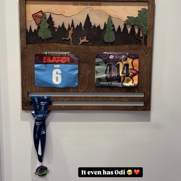 New York City Skyline Medal Display, New York City Marathon, Custom ...