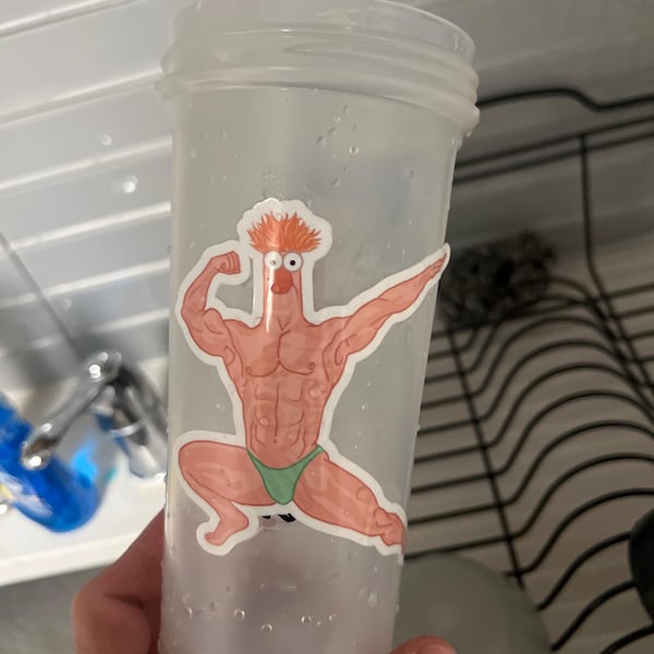 Buff Beaker Stickers | Original Vinyl Sticker Water Bottle Laptop Decal ...