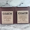 Coach Clipboard Card Holder, Coach Gift Card, Coach Appreciation Gift ...