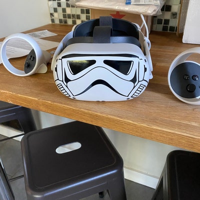 Meta Quest 2 Stormtrooper Visor Sticker - Etsy