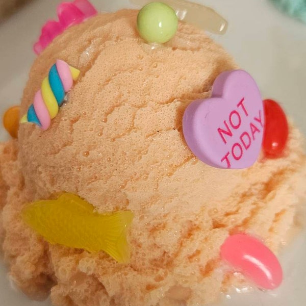 6 Multicolor Mean Curse Word Conversation Heart Resin Cabochons ...