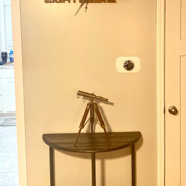 Outnumbered VI Wall Clock With Numbers / Oversize Metal Art Giant Home ...