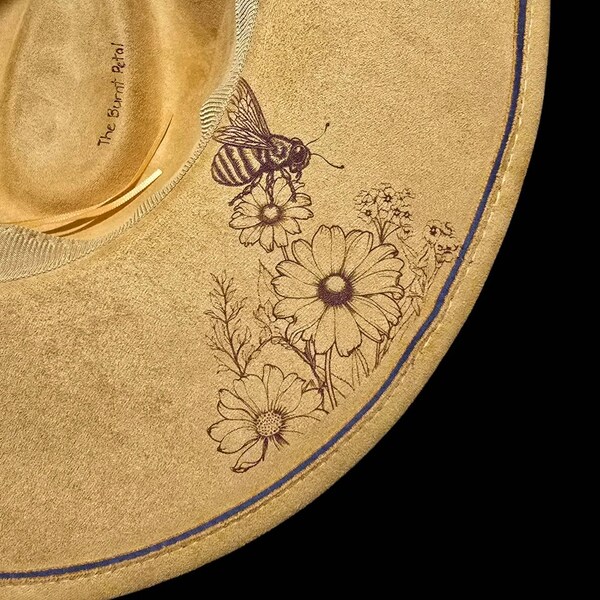Bumble Bee and Sunflower Pyrography Template, Pattern for Wood Burning ...