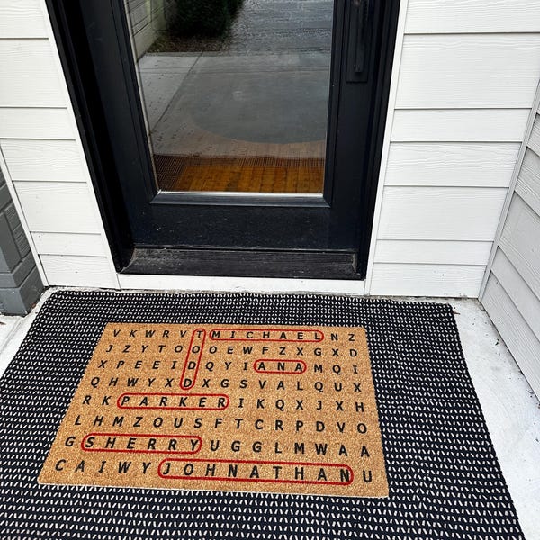 Unwelcome Bat Style Gift, Dark and Gothic Doormat, Gothic Mat Home ...