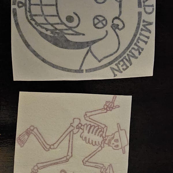 MUFFIN DANCING Vinyl Decal Sticker Bluey TV Show Various Colors and ...