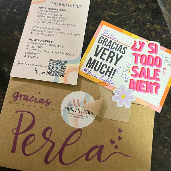 Y Si Todo Sale Bien Sticker, You Got This, Latina, Spanish, Water ...