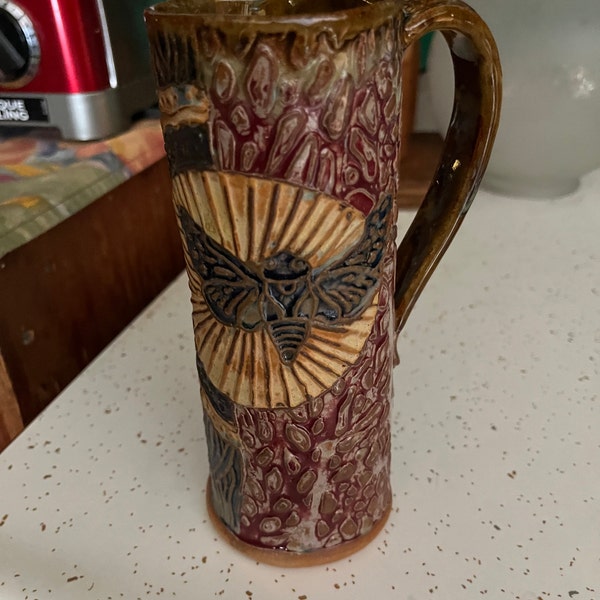Cicada Pottery Mug Coffee Cup Handmade Artisan Coffee & Tea Cup Perfect ...