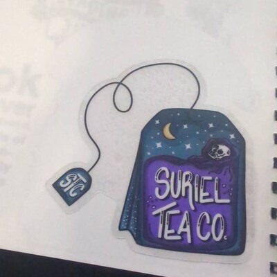 ACOTAR Suriel Tea Co Teabag Officially Licensed Sarah J Maas Waterpoof ...