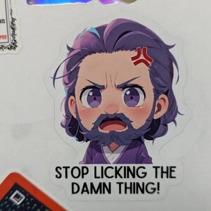 Gale of Waterdeep Funny Mug BG3 Stop Licking the Damn Thing Cute Spider ...