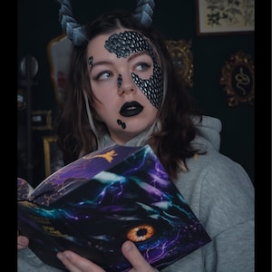 Dragon Snake Leather / Scales Mask Mermaid Costume Fantasy Costume ...