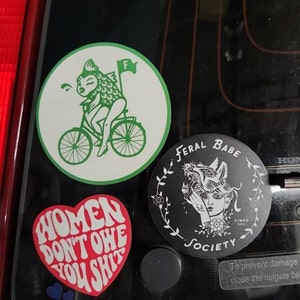 Feminist Bumper Sticker - Etsy