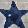 Luxury Shaggy Rug Star Shaped Fluffy Bath Mat, Fun Nursery Kids Bedroom ...