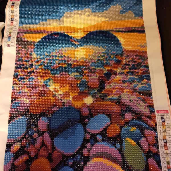 Most Popular Liquid Heart 5D DIY Diamond Painting Kit 11.8x15.7in - Etsy