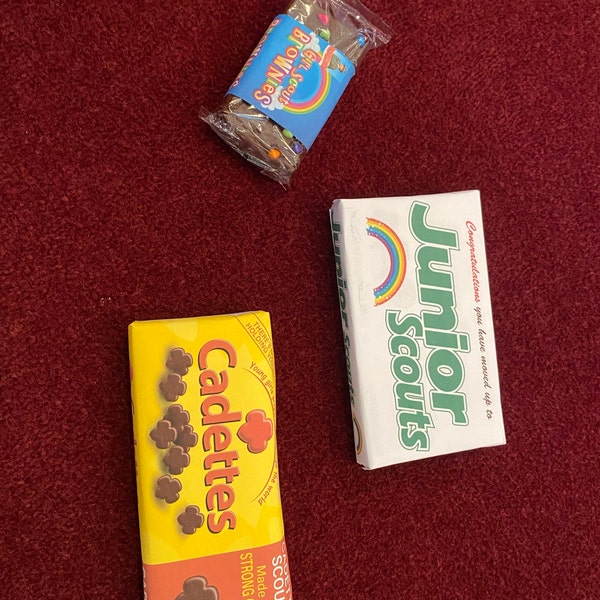 Customizable Junior Scouts 3.5 Oz Junior Mints Box Wrapper Girl Scout ...