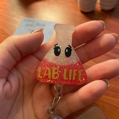 Lab Life/badge Reel/medical Technologist/lab Technician/scientist/mlt ...