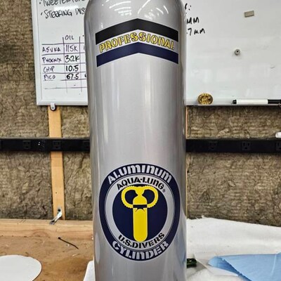 JAWS Aqua-lung Scuba Tank Decals - Etsy