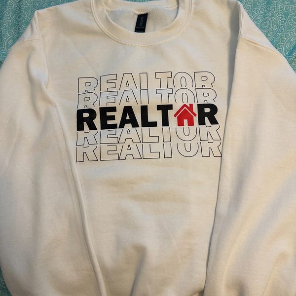 Realtor Sweatshirt: Real Estate Agent Gift, Marketing Sweater - Etsy