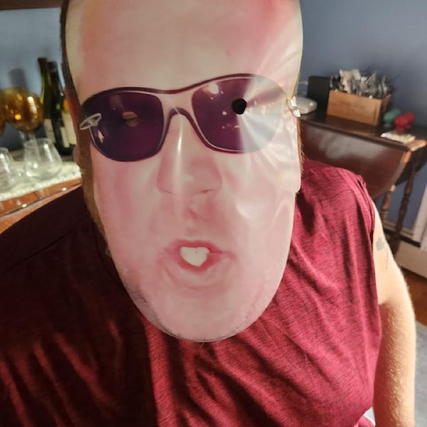 Custom Photo Face Masks Personalised Fan Face Cutout Head on A Stick ...
