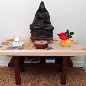 Table Top Altar . Beautifully Handcrafted 3 Tier Buddhist - Etsy