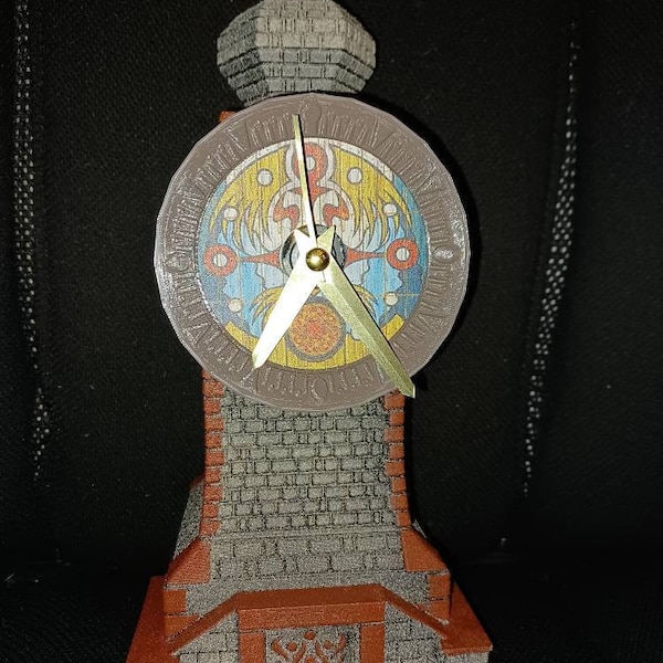 Zelda Clock Tower - Majora's Mask - Working Clock - Legend of Zelda - Etsy