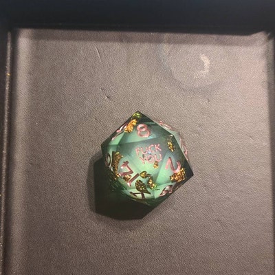 Engraved Rune Dice Scrying Dice D6 Viking Runes of Dichroic - Etsy