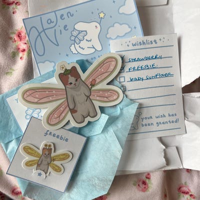 Fluffy Princess Cow Sticker / Matte Vinyl / Fairy Cow Sticker - Etsy