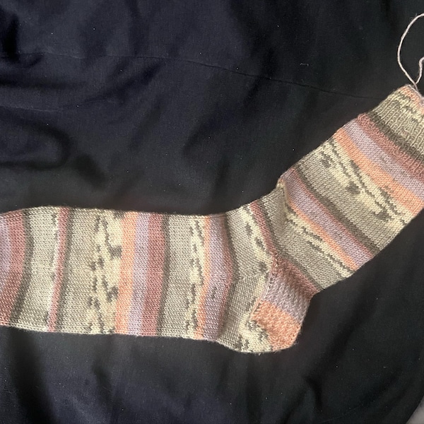 Vanilla Socks on Magic Loop PDF Pattern by Crazy Sock Lady Designs - Etsy