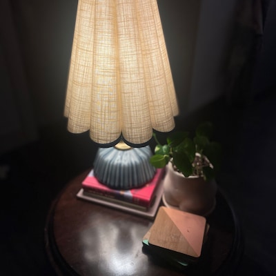 Duzy Handmade White Skirt Shape Table Lamp Shade, Ins High Quality ...