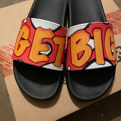 Psychedelic Mushroom Slippers Women, Men Slippers, Comfy House Shoes ...