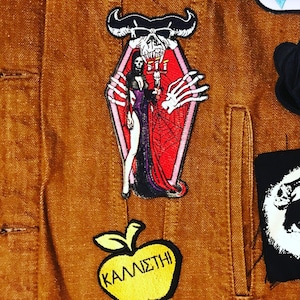 Anarchy Heart Custom Embroidered Patch - Etsy