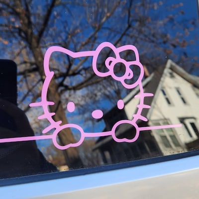 Vinyl Hello Kitty Decal Sticker FREE SHIPPING Many Sizes, Colors, and ...