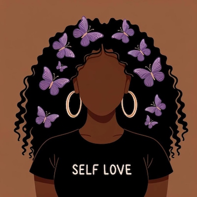 Printable Rich Black Girl Vision Board, Black Woman Images, 2024 Brown ...